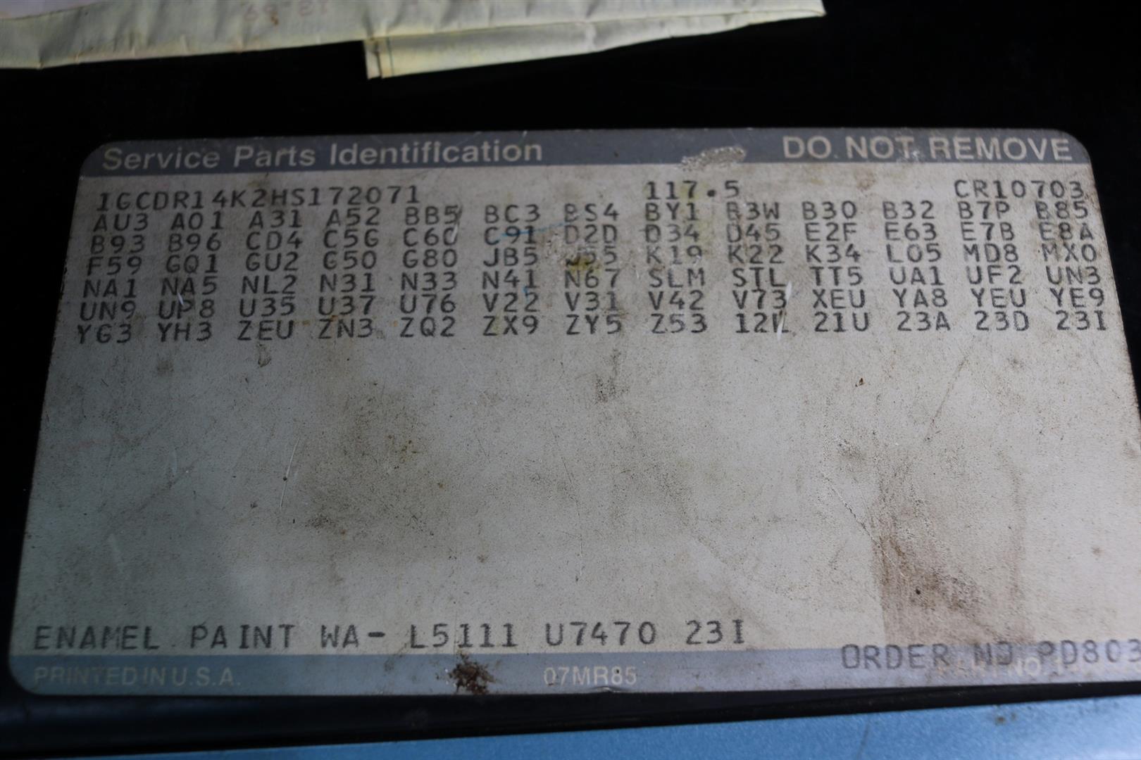 1987 Chevy R10 Silverado SWB – TEXAS TRUCKS & CLASSICS