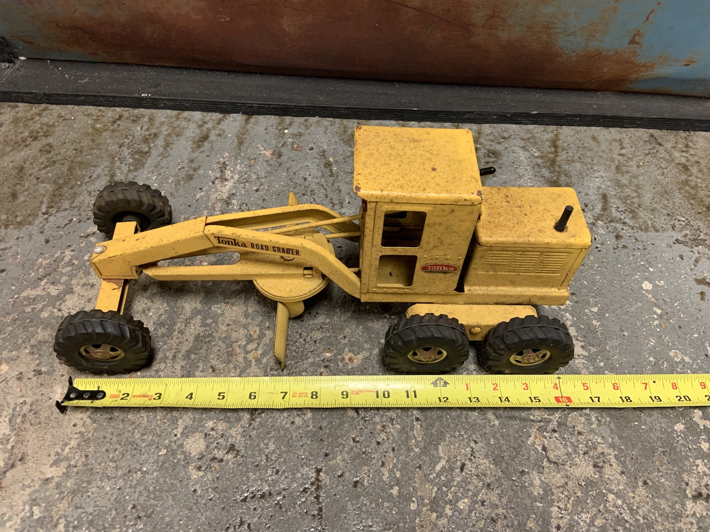 1960s Tonka Road Grader – TEXAS TRUCKS & CLASSICS