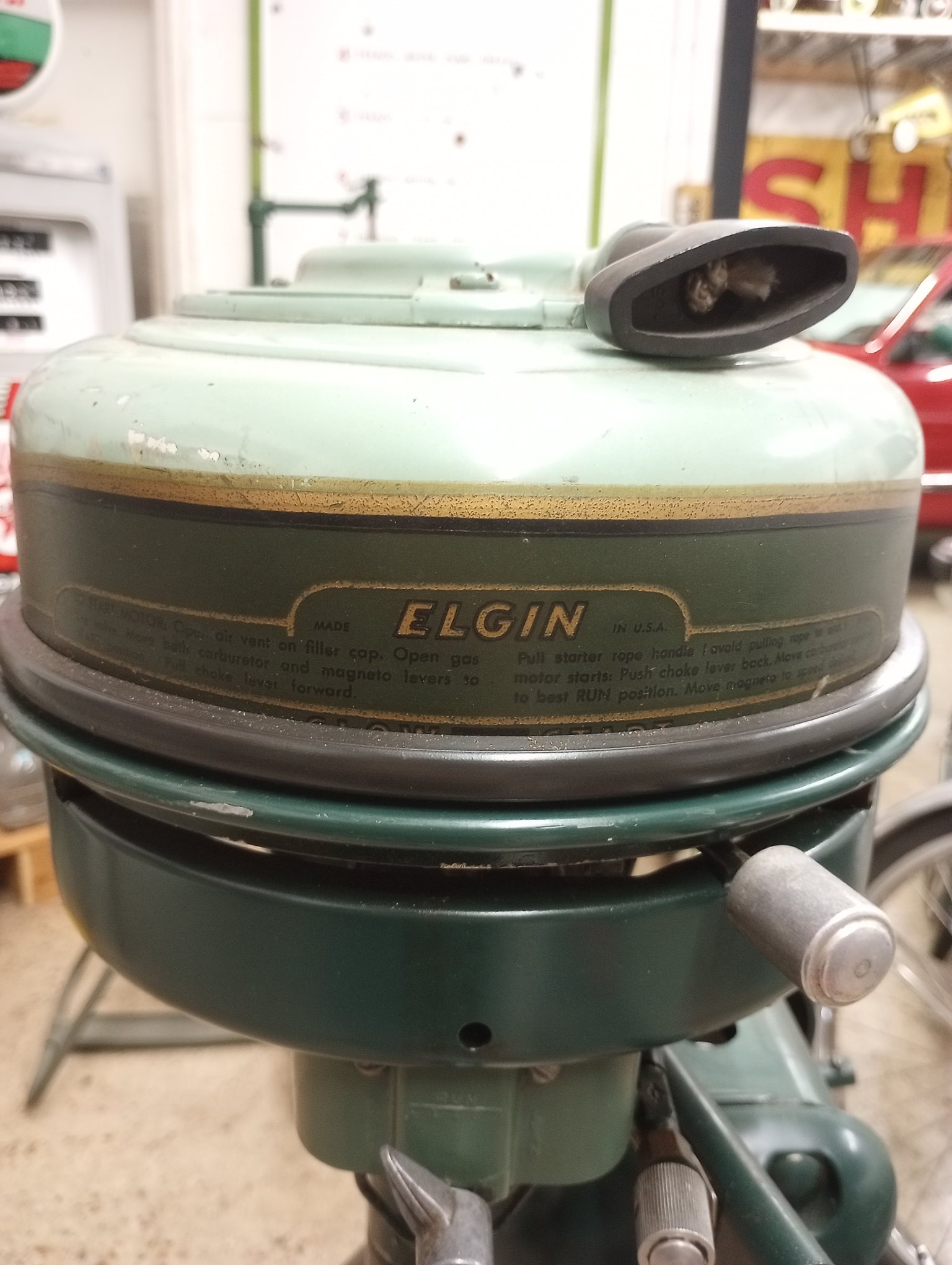 1954 Elgin Boat Motor – Texas Trucks and Classics