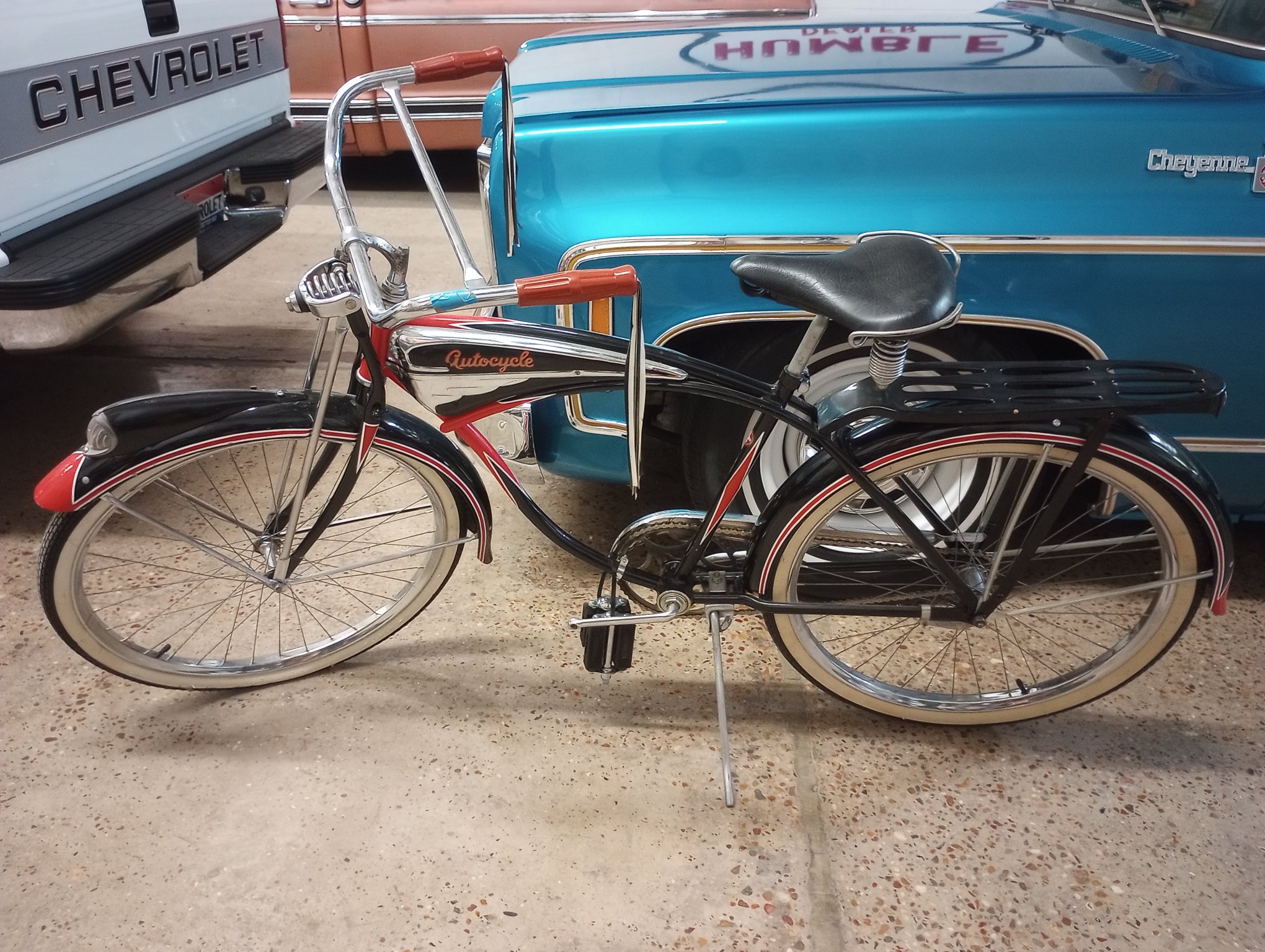 1941 Schwinn Autocycle Bicycle – Texas Trucks and Classics