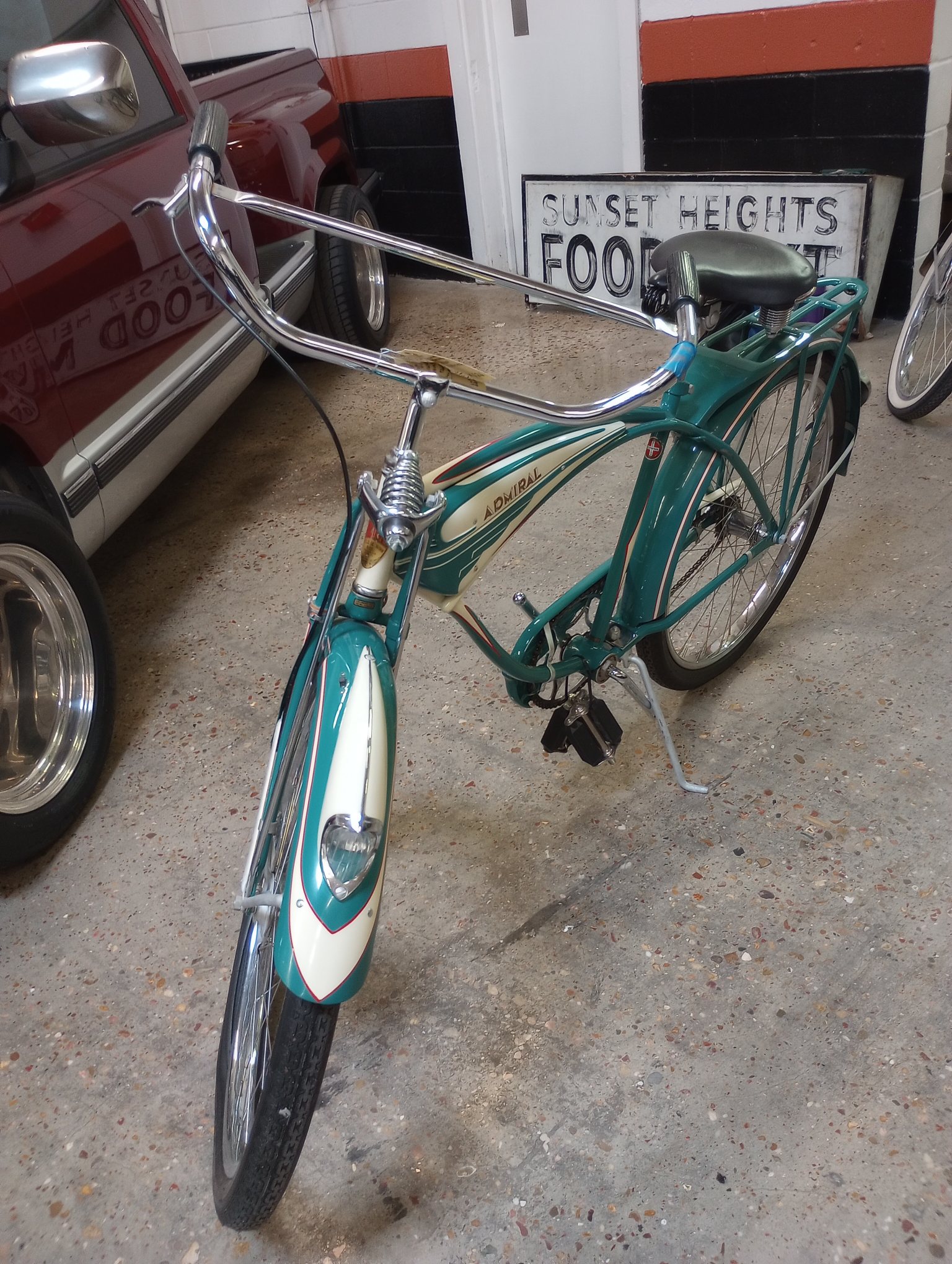 1940s Schwinn Admiral Auto Cycle – TEXAS TRUCKS & CLASSICS